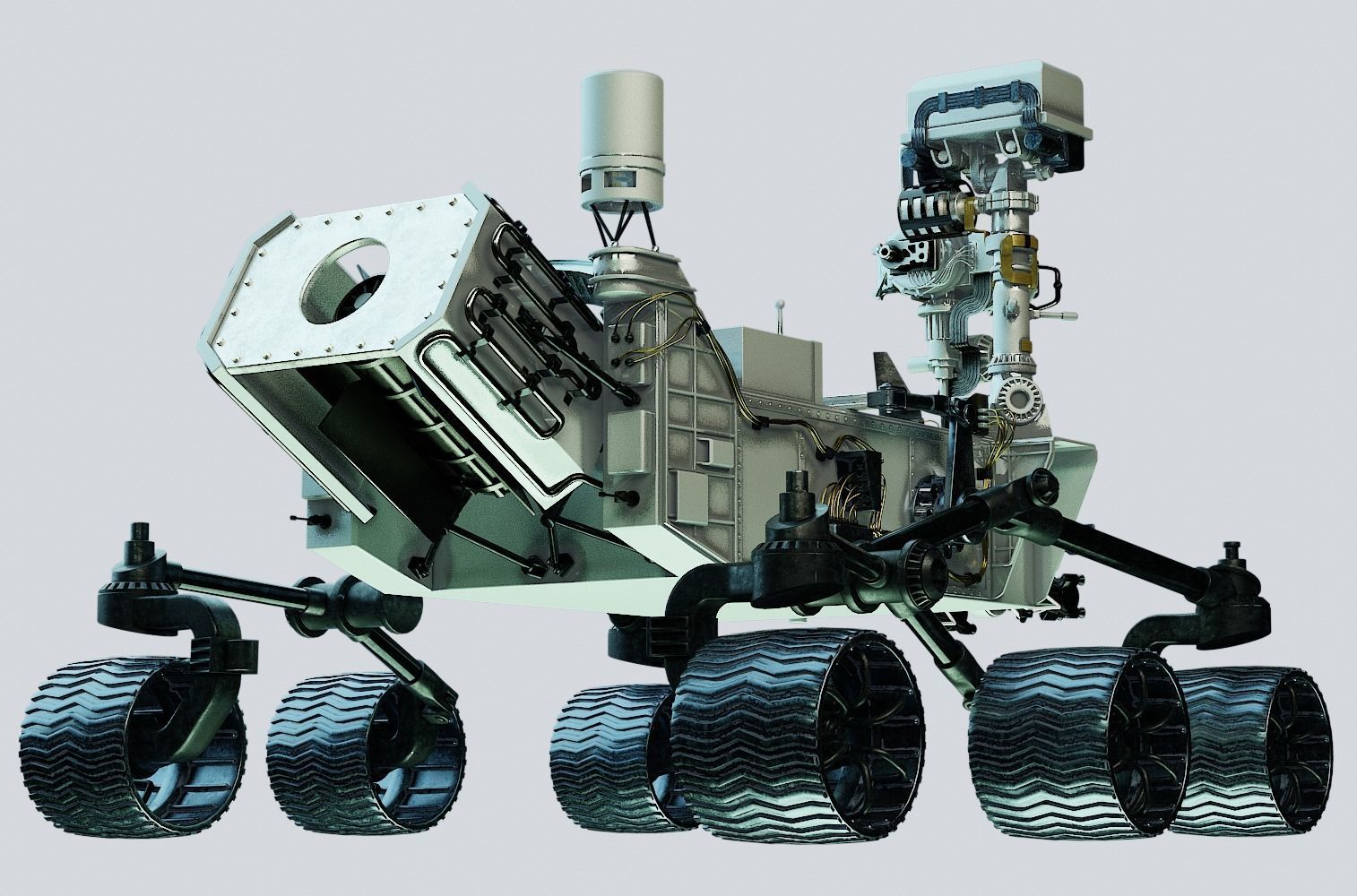 Perseverance Mars Rover 3D model | CGTrader