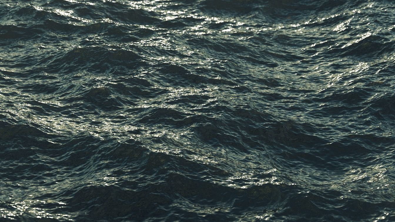 High-Res Ocean 3D model animated | CGTrader