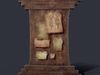 3D model Worn Medieval Notice Board VR / AR / low-poly | CGTrader