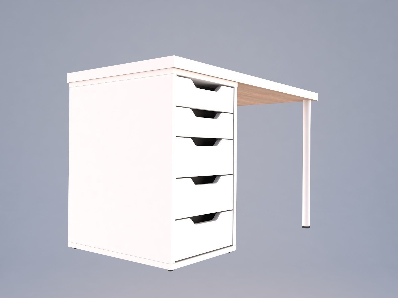 3D model LINNMON ALEX table VR / AR / low-poly | CGTrader