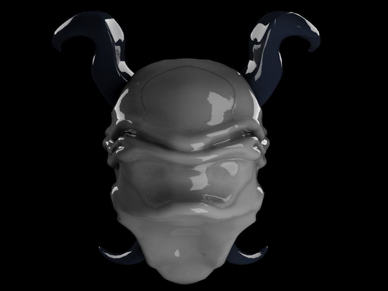 3D model Oni Mask VR / AR / low-poly | CGTrader