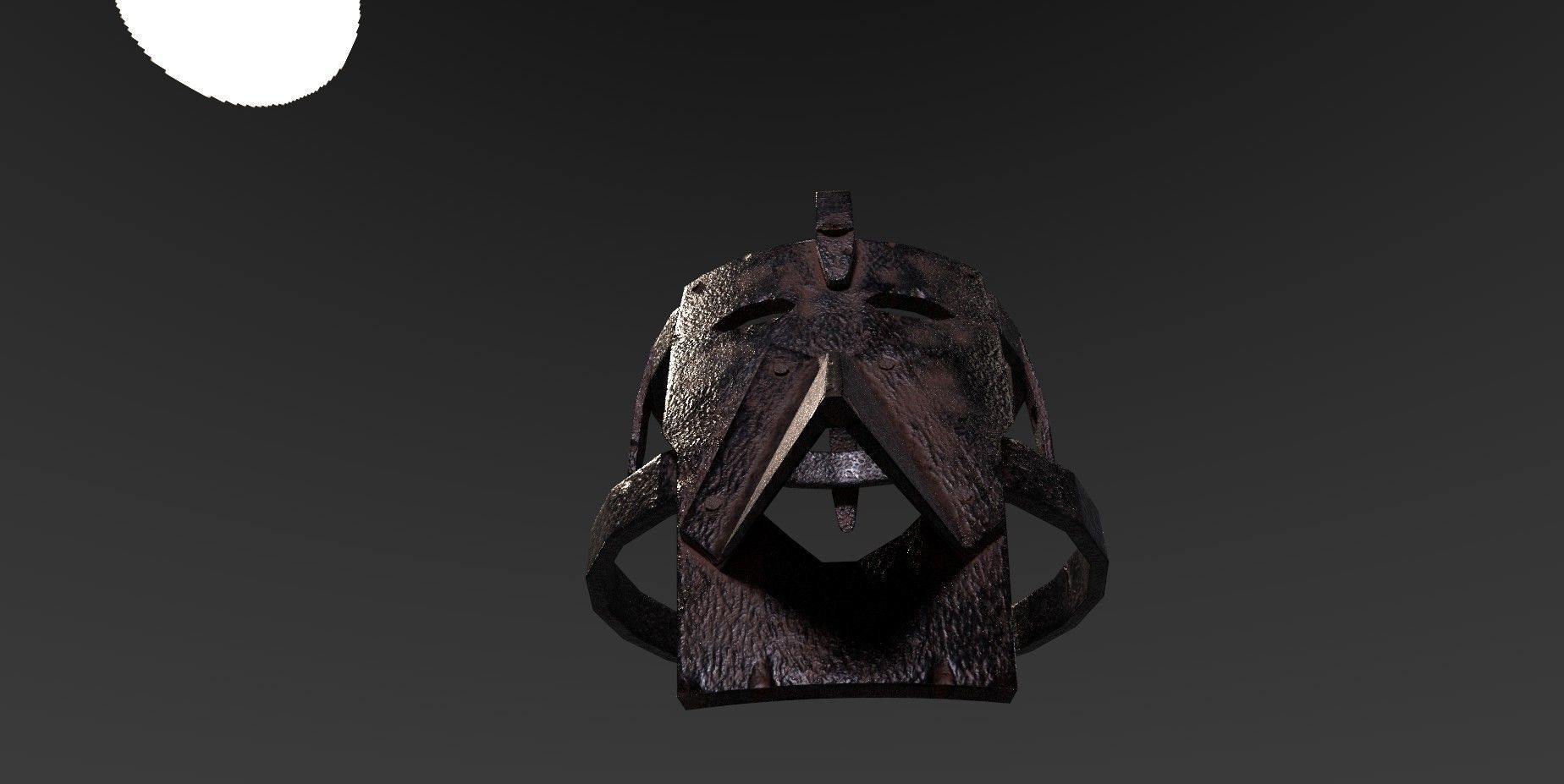 Iron Mask of Shame free VR / AR / low-poly 3D model | CGTrader