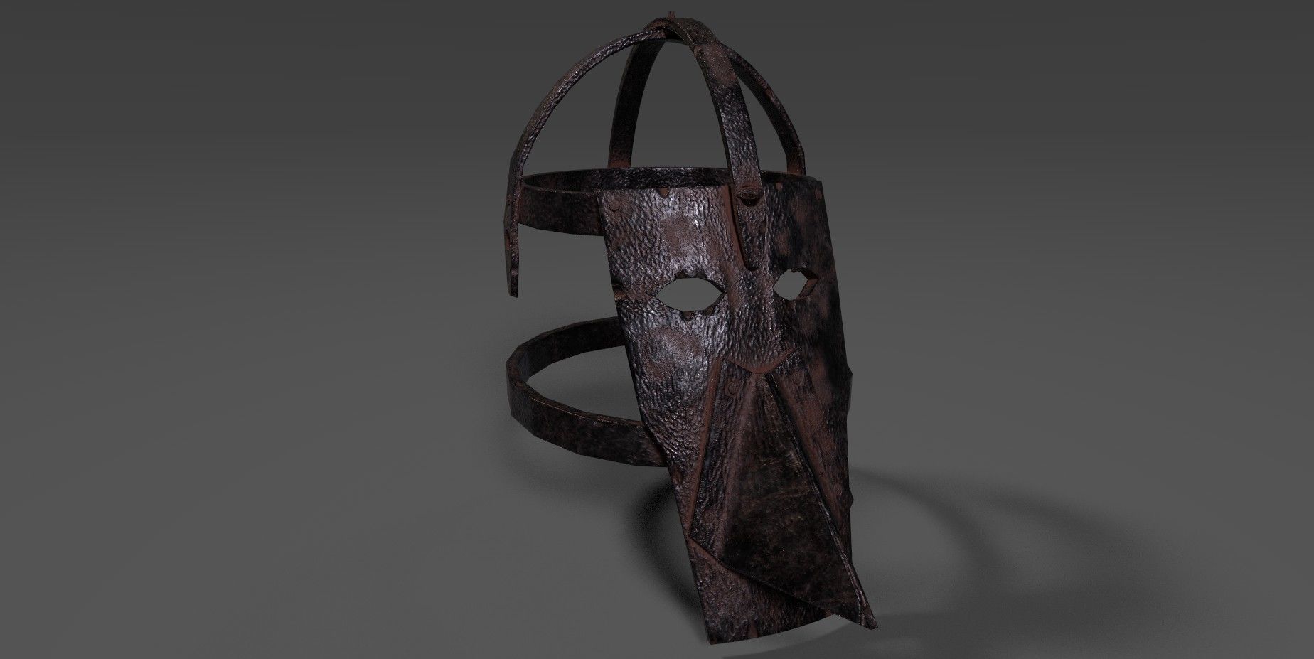 Iron Mask of Shame free VR / AR / low-poly 3D model | CGTrader