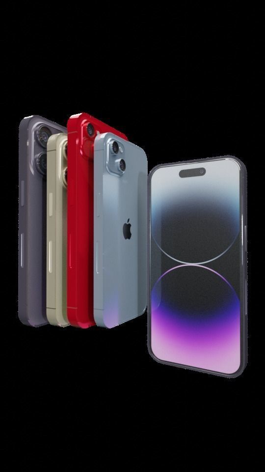3D model IPhone 14 Collection VR / AR / low-poly | CGTrader