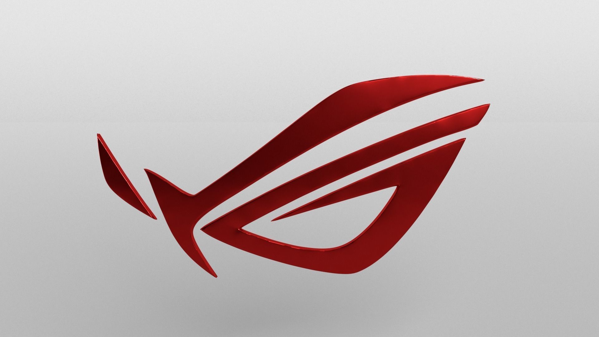 ROG Logo version1 011 free VR / AR / low-poly 3D model | CGTrader