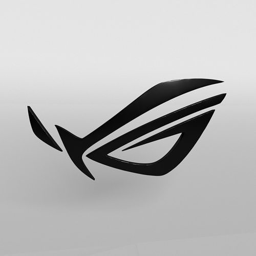 ROG Logo version1 012 free VR / AR / low-poly 3D model | CGTrader