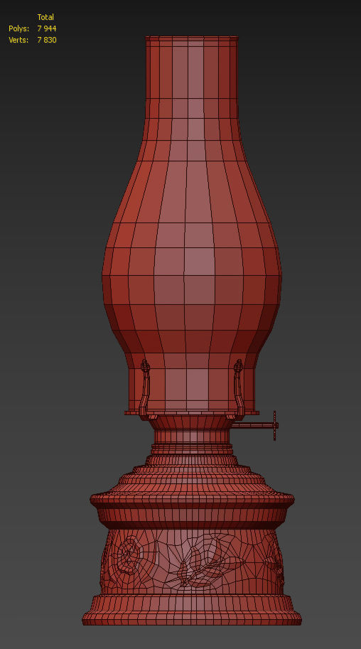 Old-Lamp-Set 3D model | CGTrader