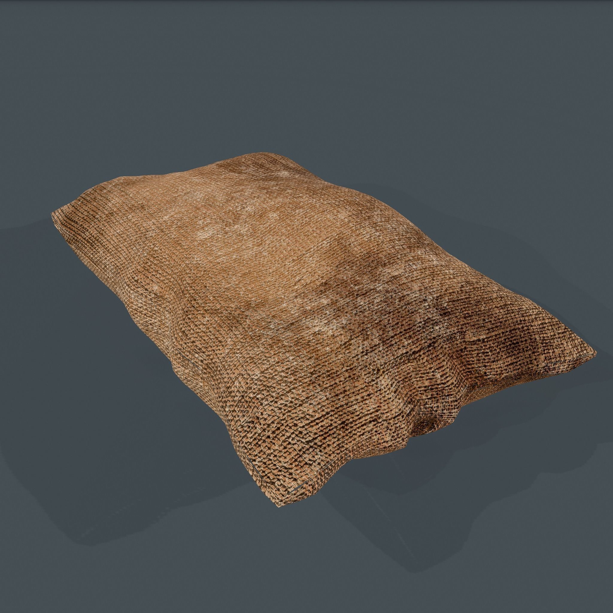 3D model Burlap Sacks and Pieces VR / AR / low-poly | CGTrader