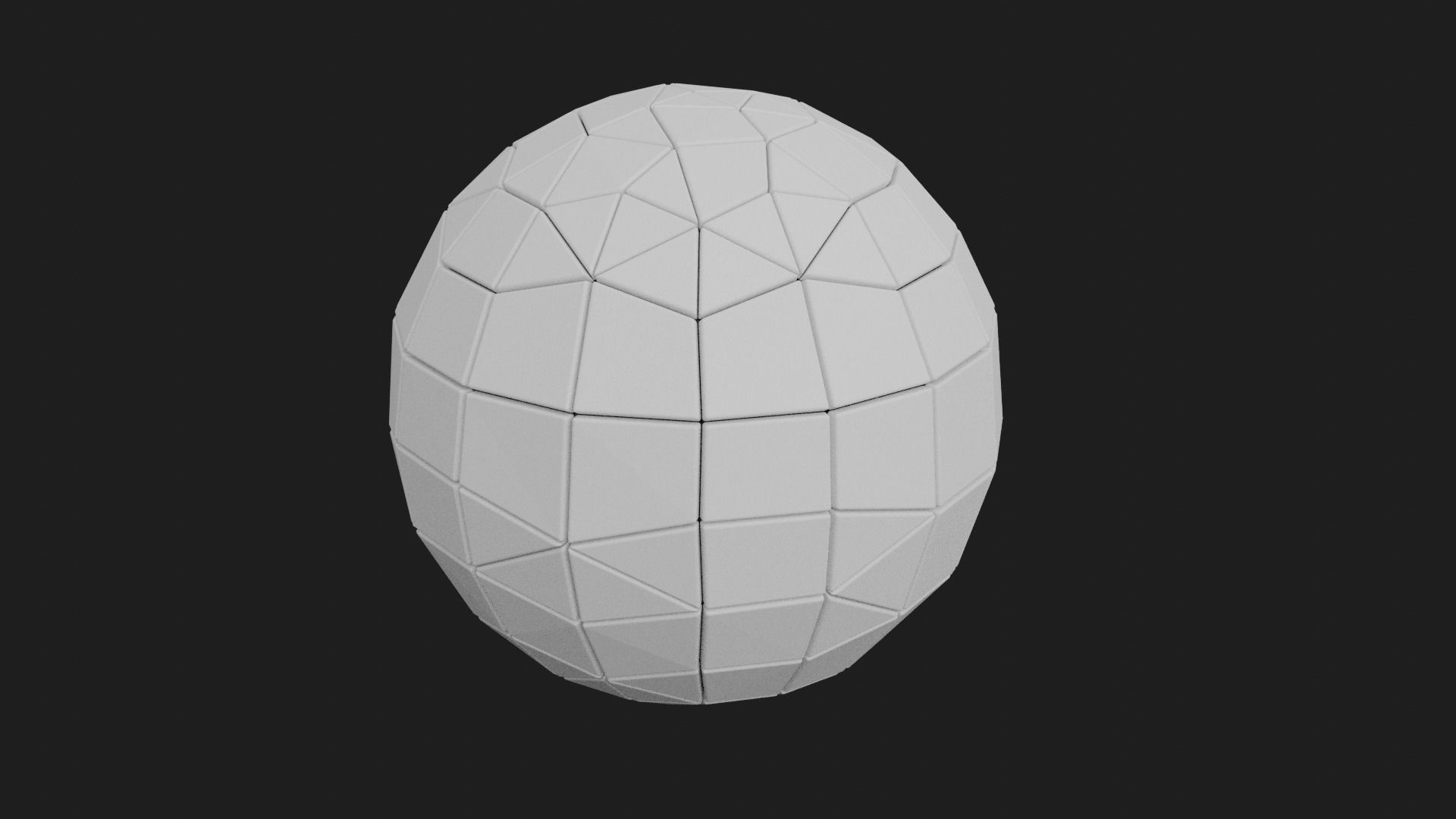 Hardsurface Pattern sphere free 3D model 3D printable | CGTrader