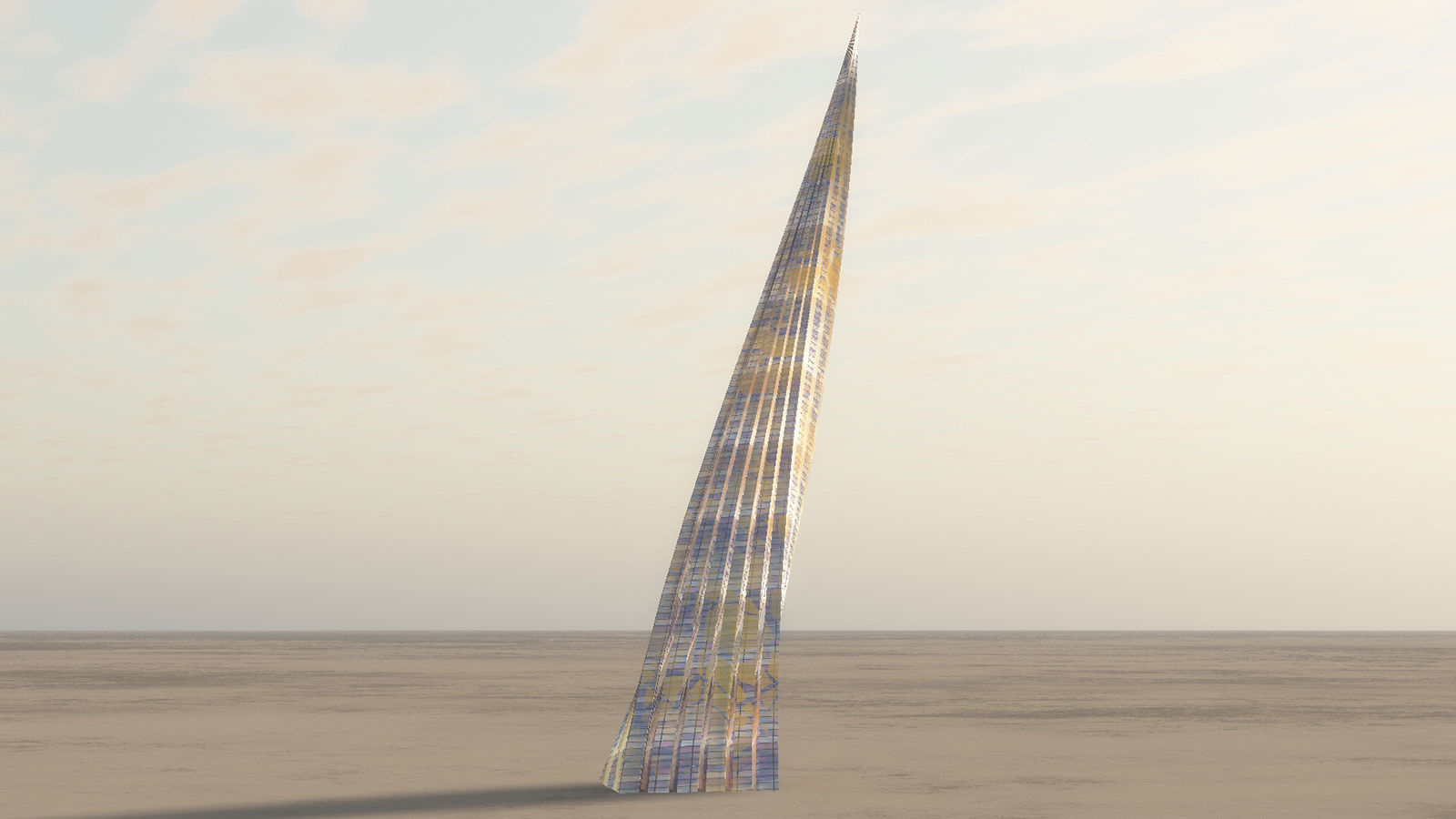 Blade tower 3D model | CGTrader