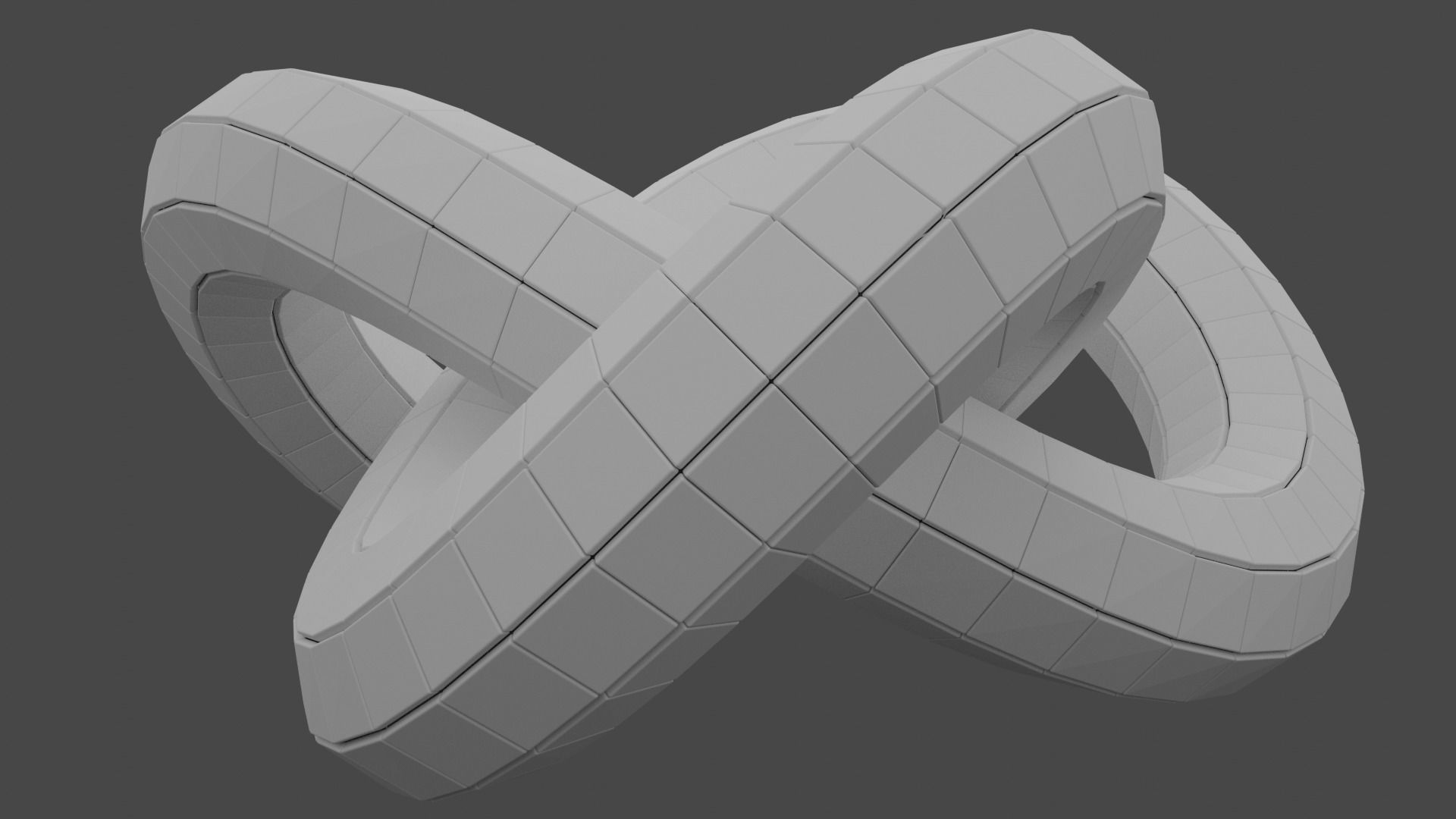 Twisted Hardsurface Knot free 3D model 3D printable | CGTrader