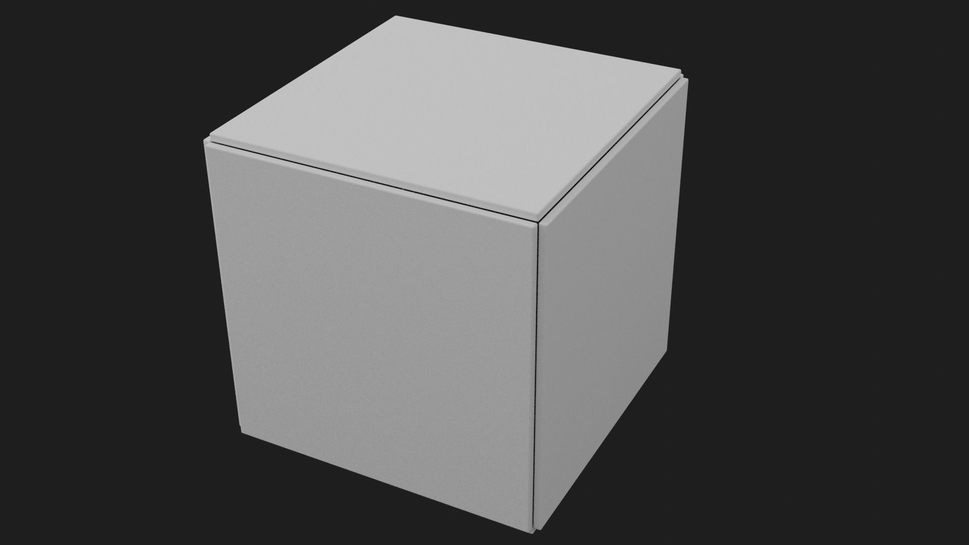 Hardsurface Cube free 3D model 3D printable | CGTrader