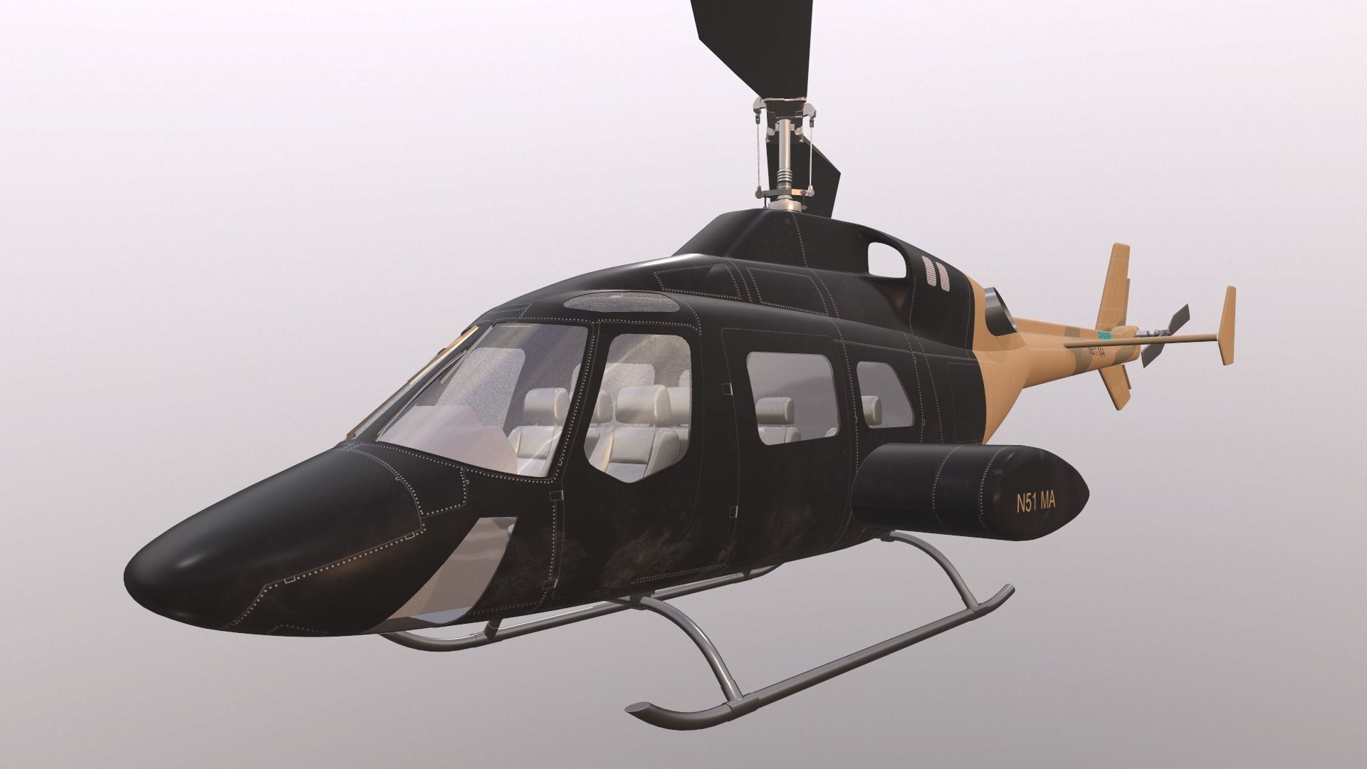 Helicopter 3D model | CGTrader