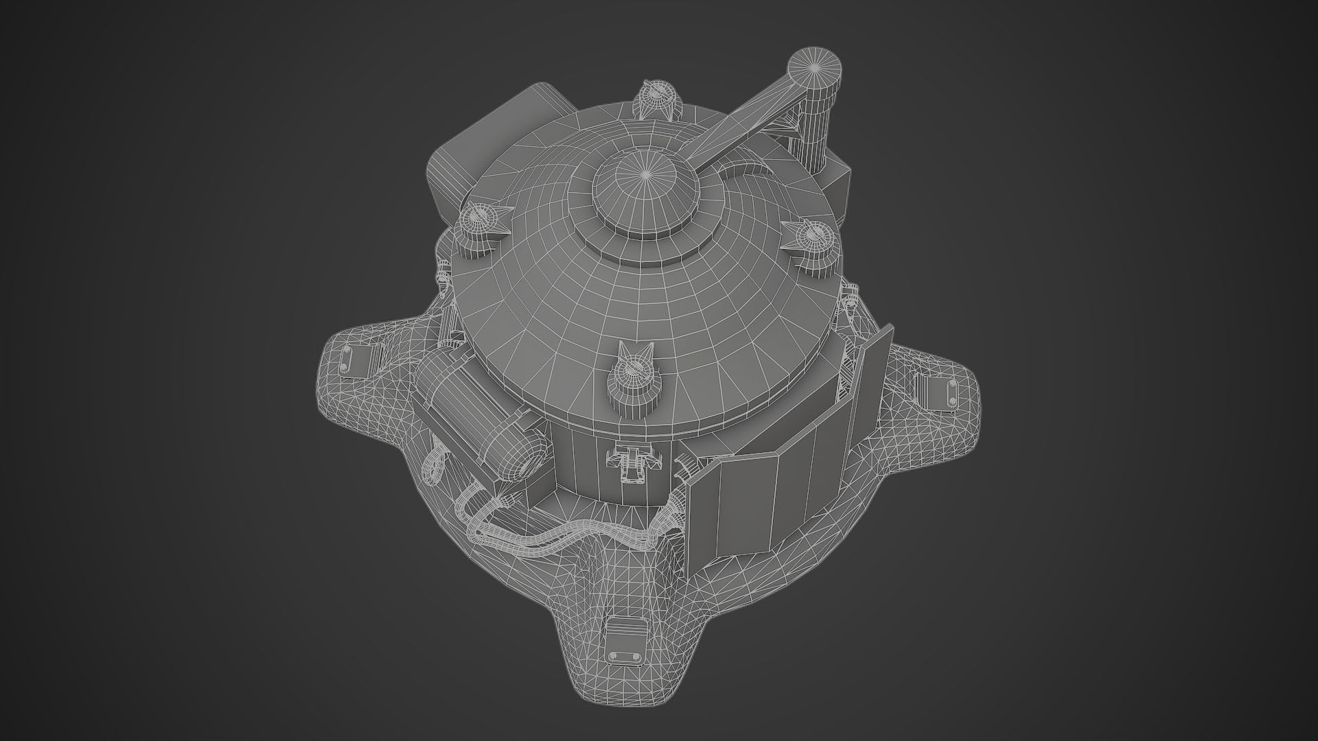 3D model Nuclear Generator VR / AR / low-poly animated | CGTrader