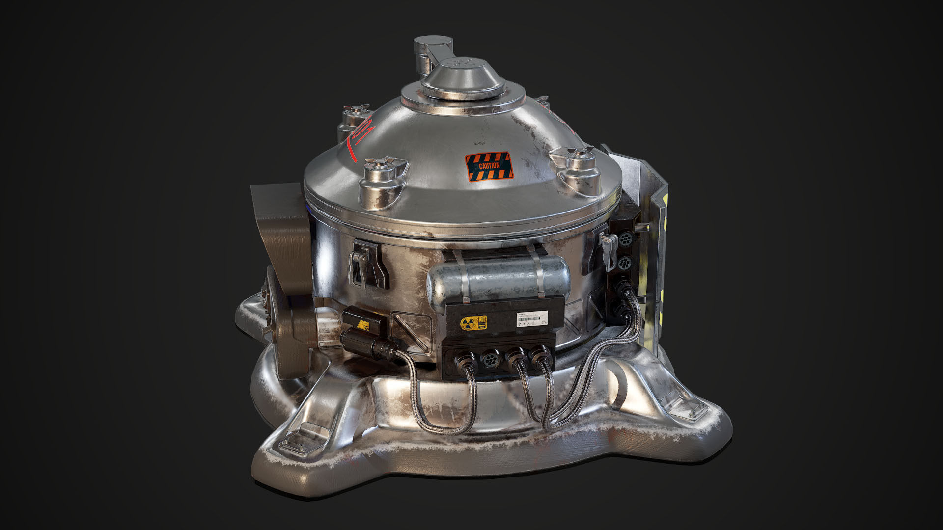 3D model Nuclear Generator VR / AR / low-poly animated | CGTrader