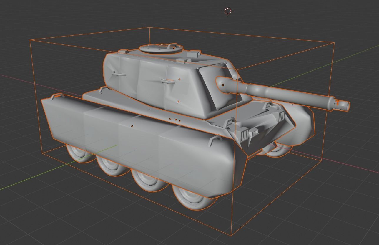 Simple Tank free VR / AR / low-poly 3D model | CGTrader
