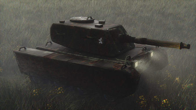 Simple Tank free VR / AR / low-poly 3D model | CGTrader