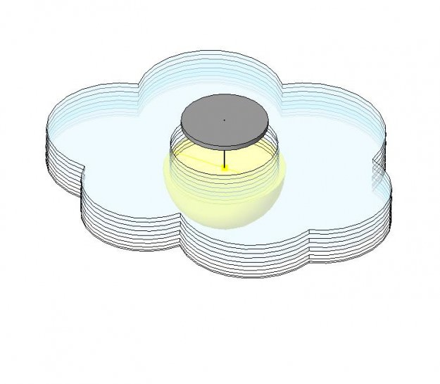 Cloud Light Fixture free 3D model | CGTrader
