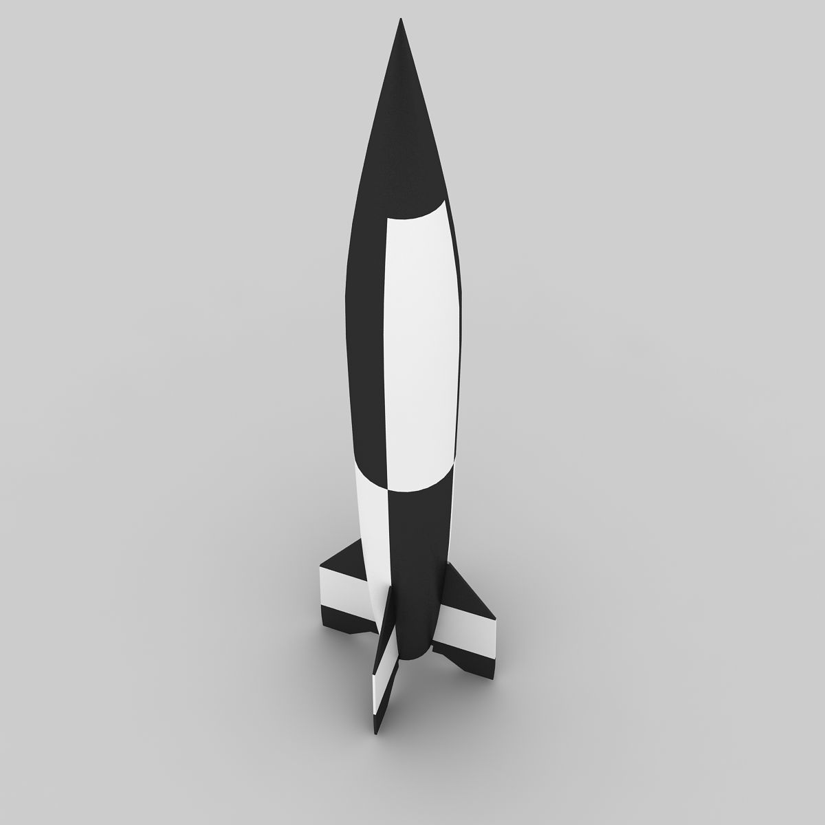 V2 Rocket Missile 3D model | CGTrader