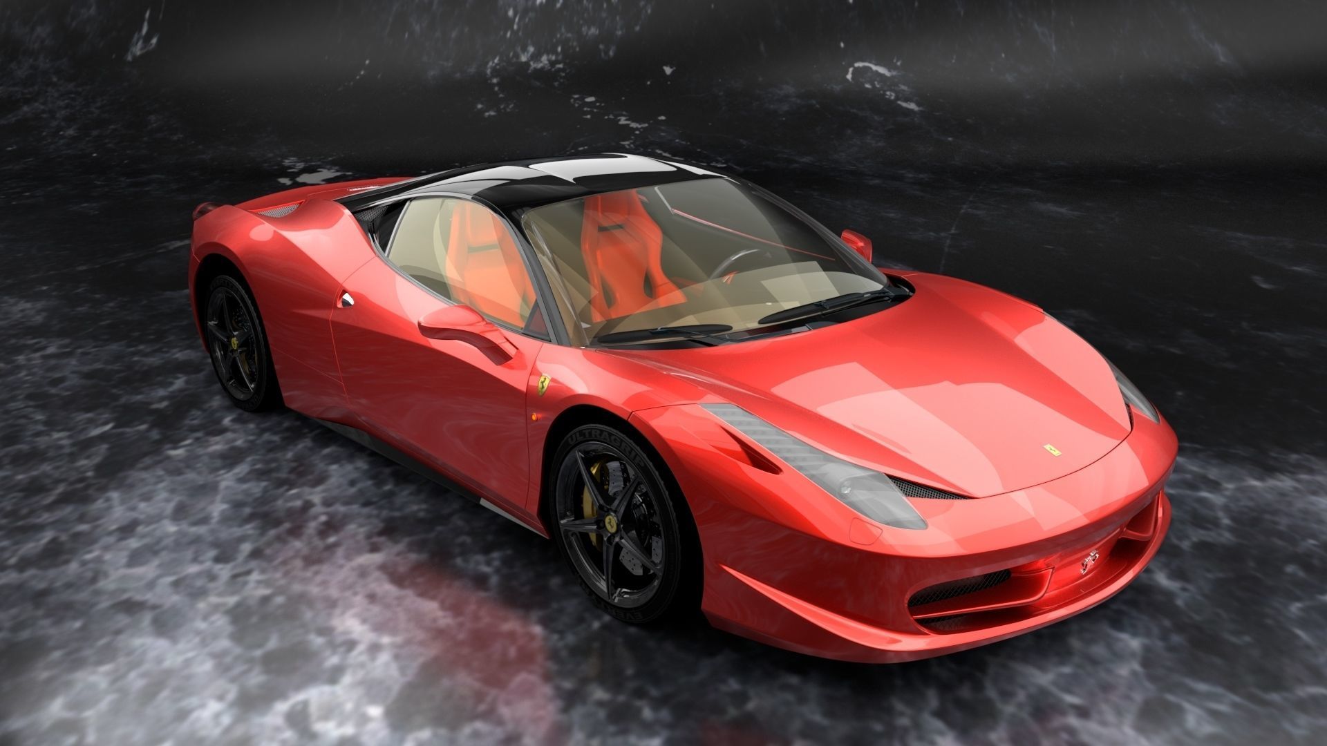 Ferrari 458 Italia High Poly Realistic 3D Model 3D model | CGTrader