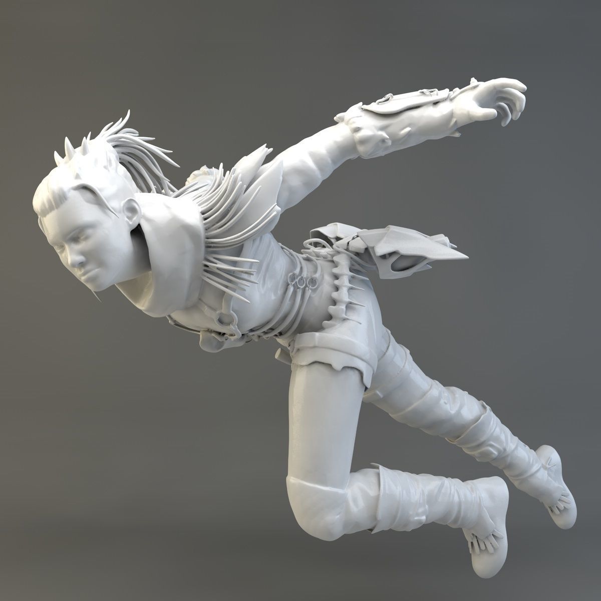 Wraith Beast Hunter Apex Legends 3D model 3D printable | CGTrader