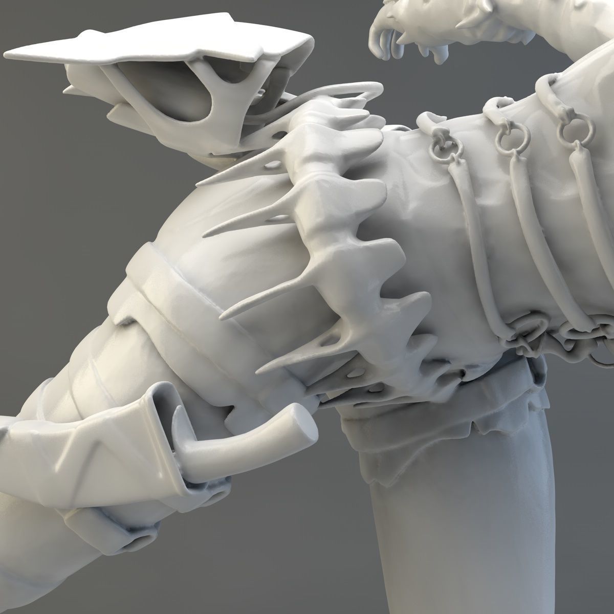 Wraith Beast Hunter Apex Legends 3D model 3D printable | CGTrader