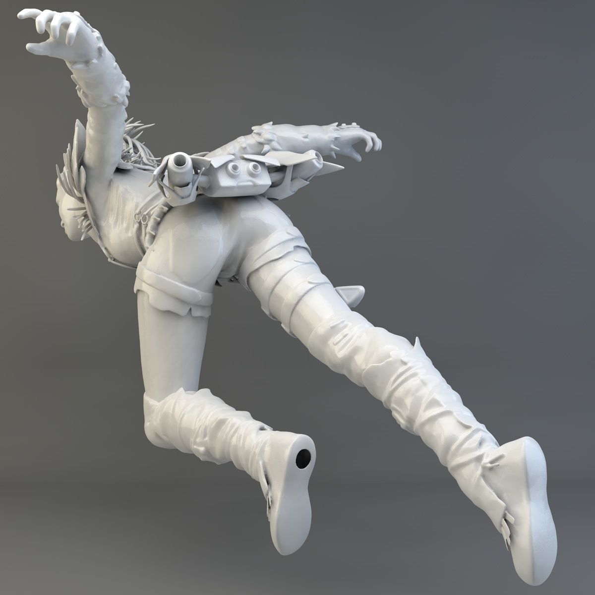 Wraith Beast Hunter Apex Legends 3D model 3D printable | CGTrader