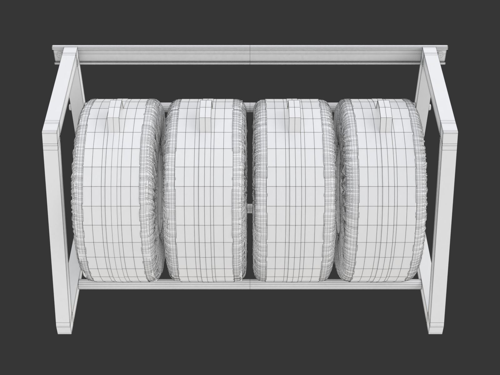 Spare Car Tyre Wheel Storage and Carry Bag Cover 3D model | CGTrader