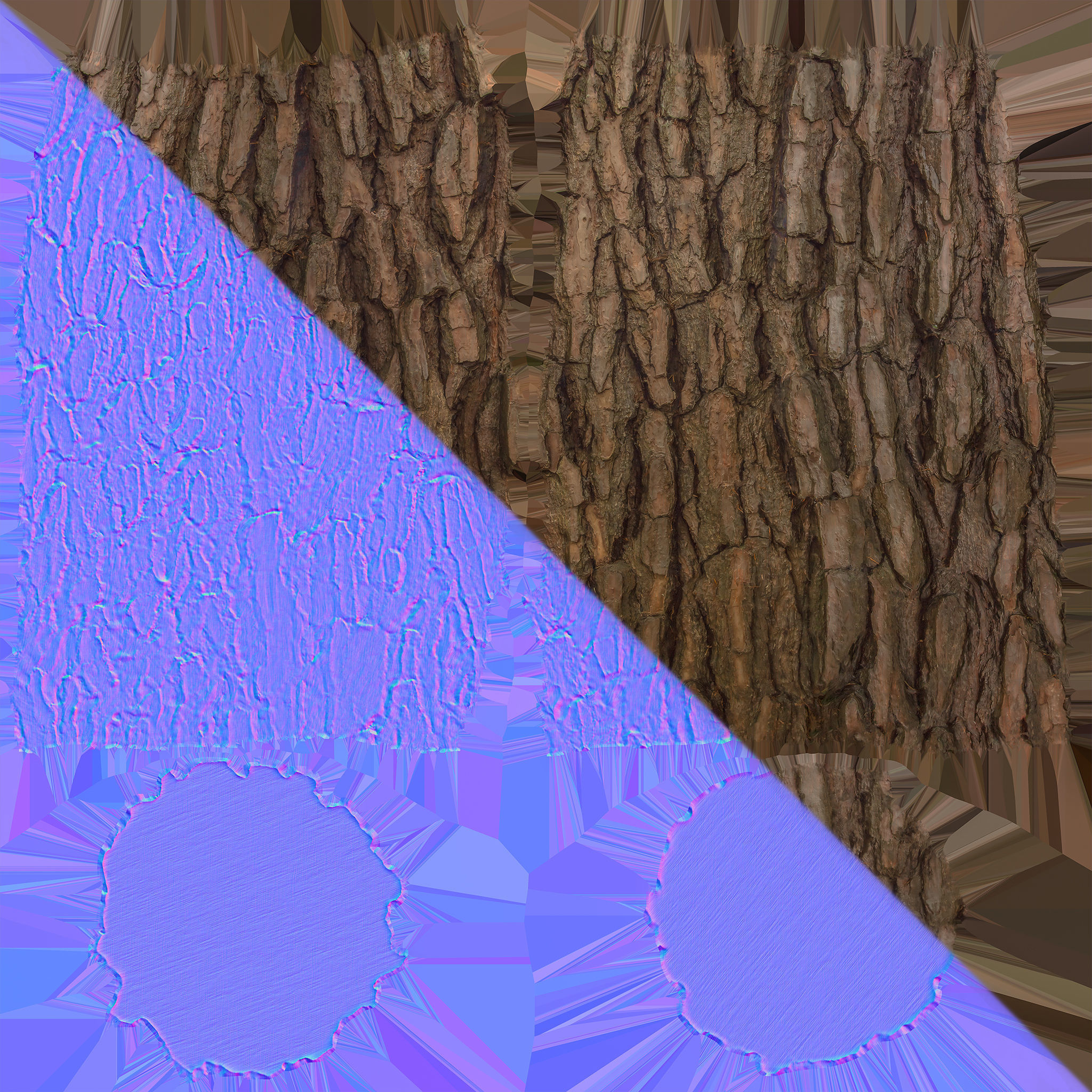 Tree log 04 3D model | CGTrader