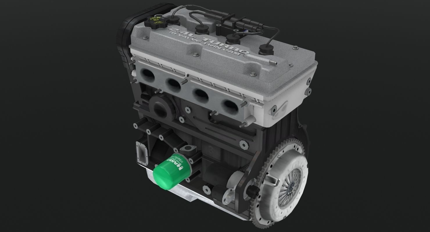 3D model Chrysler EDV EDT Turbo engine VR / AR / low-poly | CGTrader