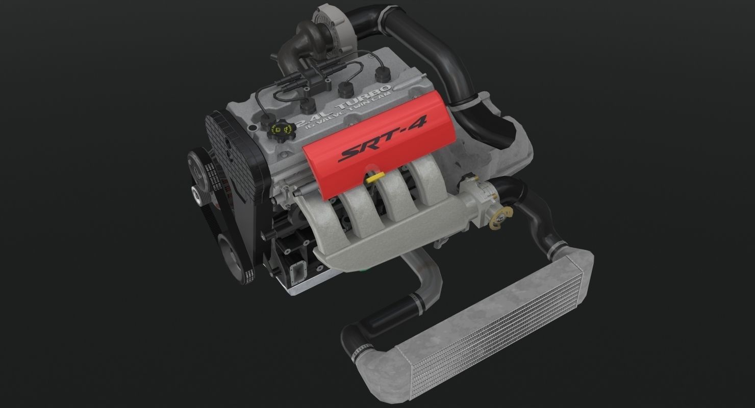 3D model Chrysler EDV EDT Turbo engine VR / AR / low-poly | CGTrader