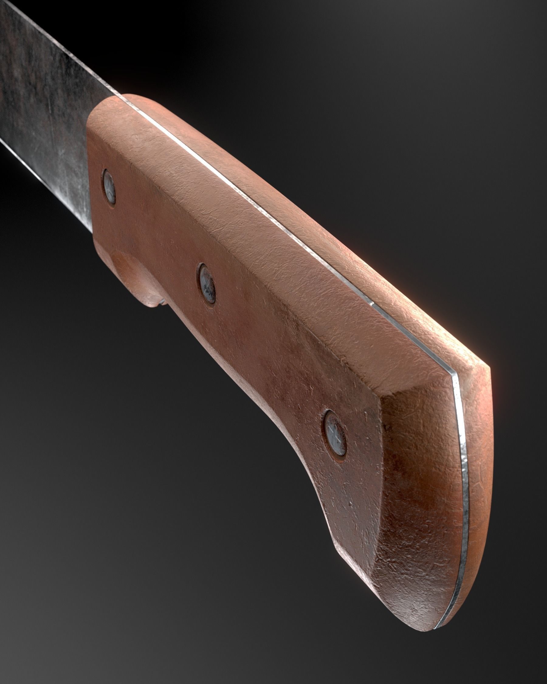 Rusty Machete 3D model | CGTrader