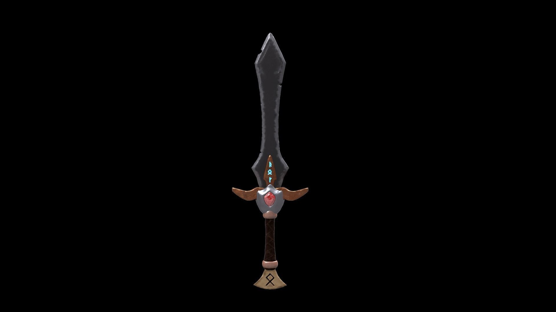 3D model Stylized sword | CGTrader
