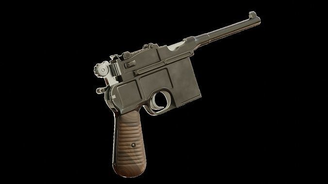 Mauser C96 3D model | CGTrader