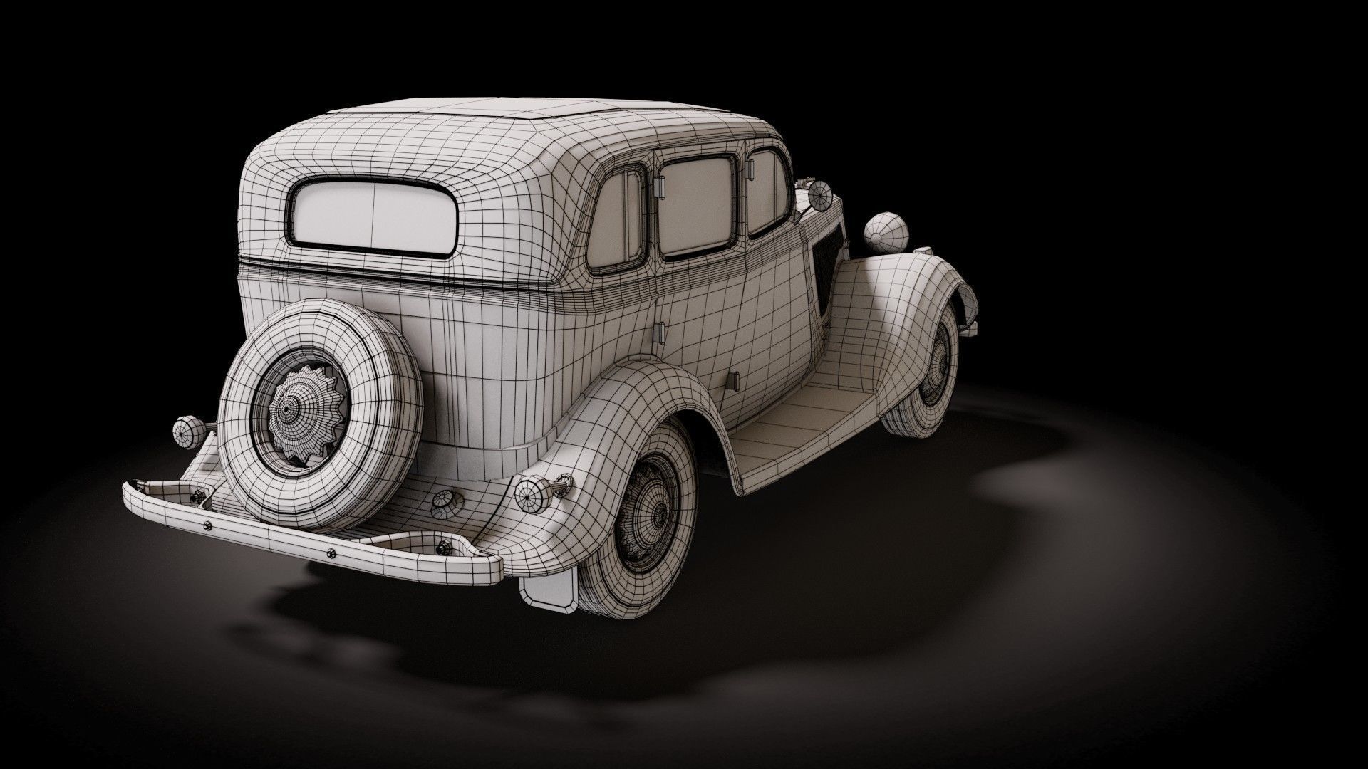 Gaz-M1 3D model | CGTrader