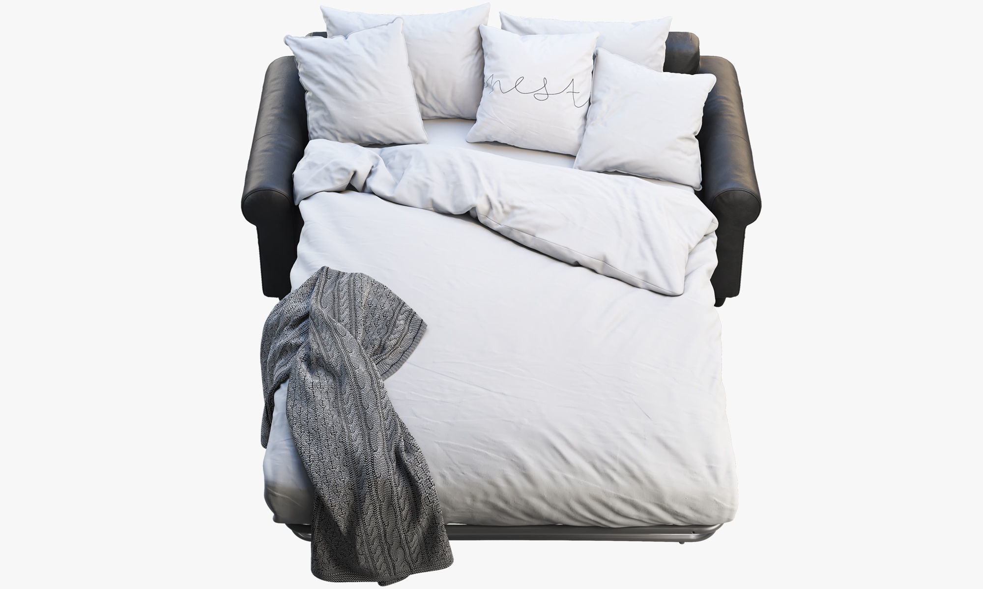 Fixhult sofa-bed 3D model | CGTrader