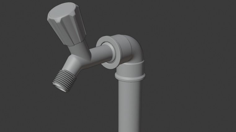 Simple Tap free 3D model | CGTrader