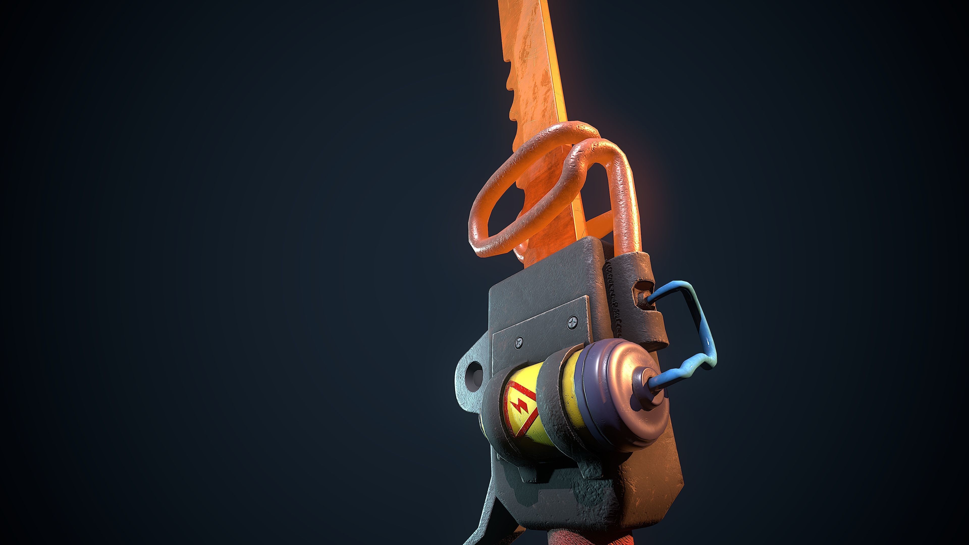 3D model Molten Sword VR / AR / low-poly | CGTrader