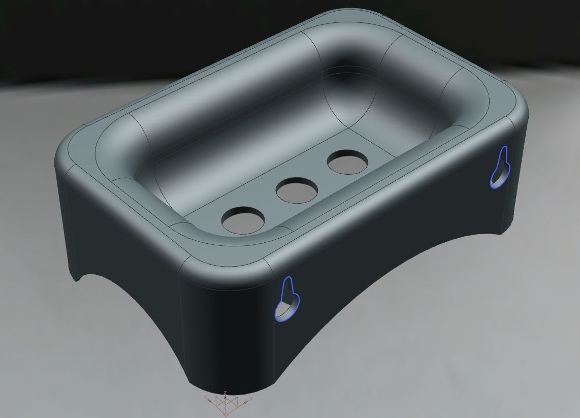 Soap dish for 3D printing 3D model 3D printable | CGTrader