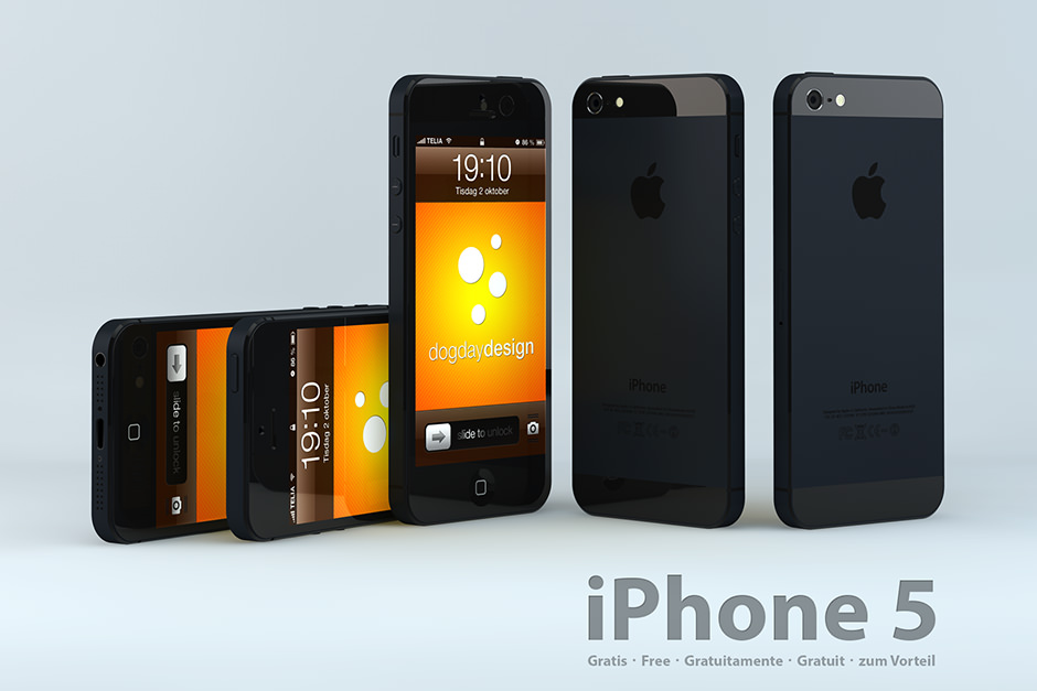 iPhone 5 3D model FREE download free 3D model | CGTrader