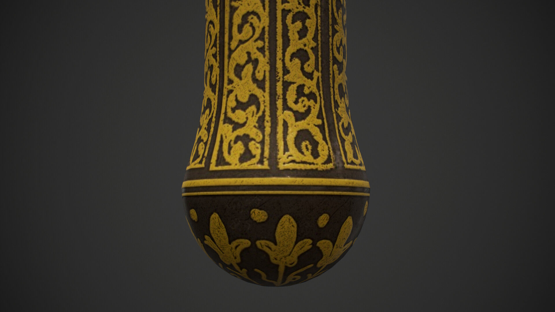 3D model Ox-Headed Iranian Mace VR / AR / low-poly | CGTrader