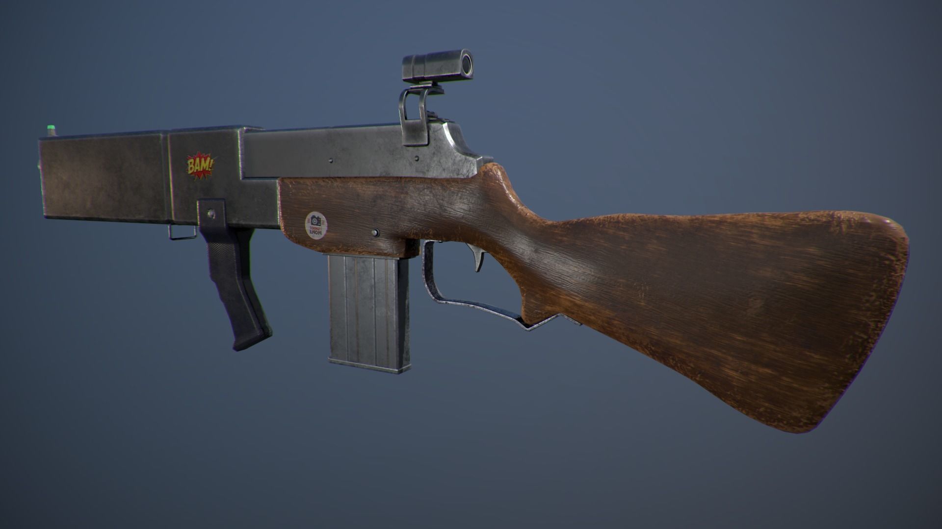 3D model Rifle VR / AR / low-poly | CGTrader