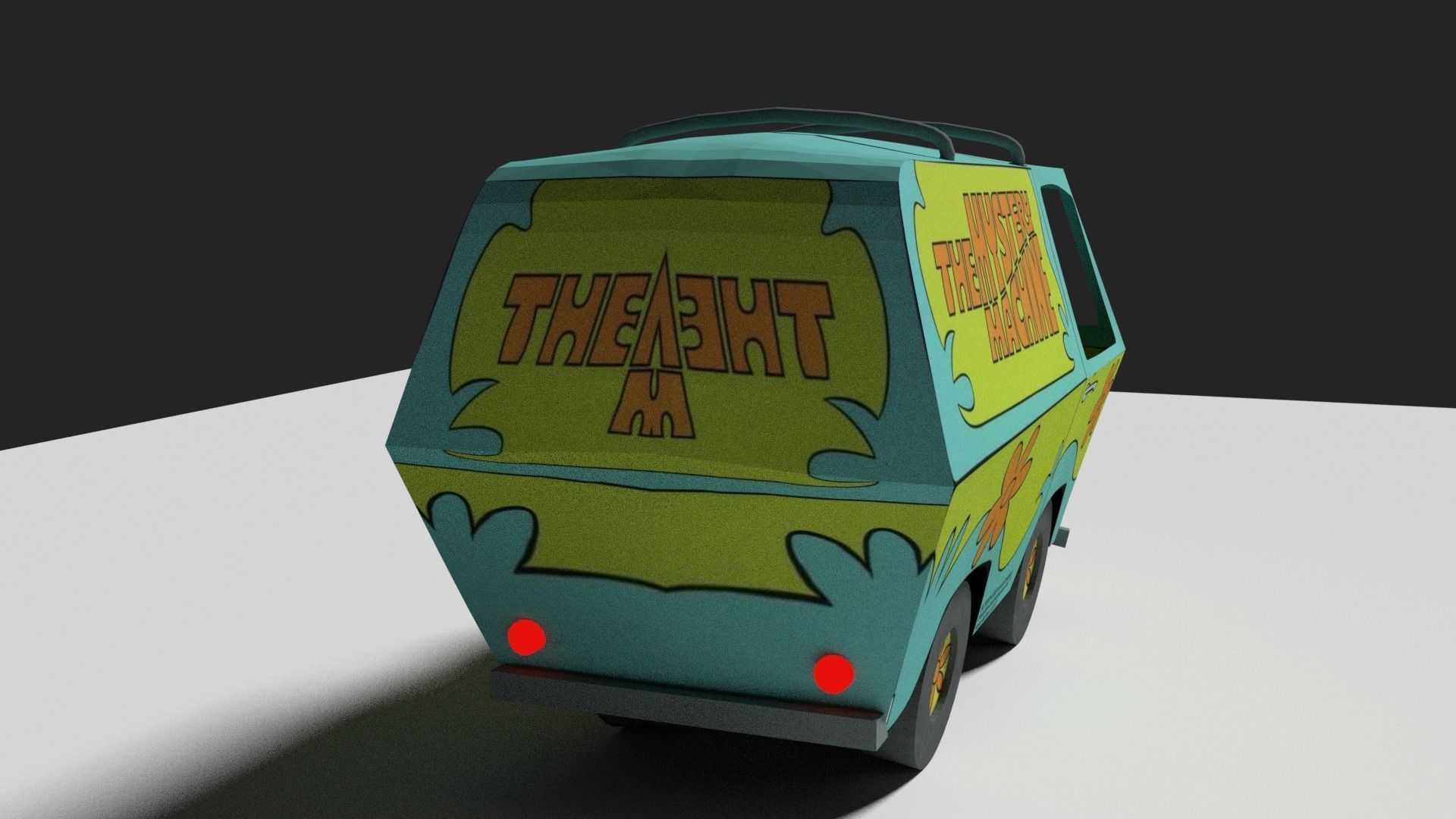 Mystery Machine 3D model | CGTrader
