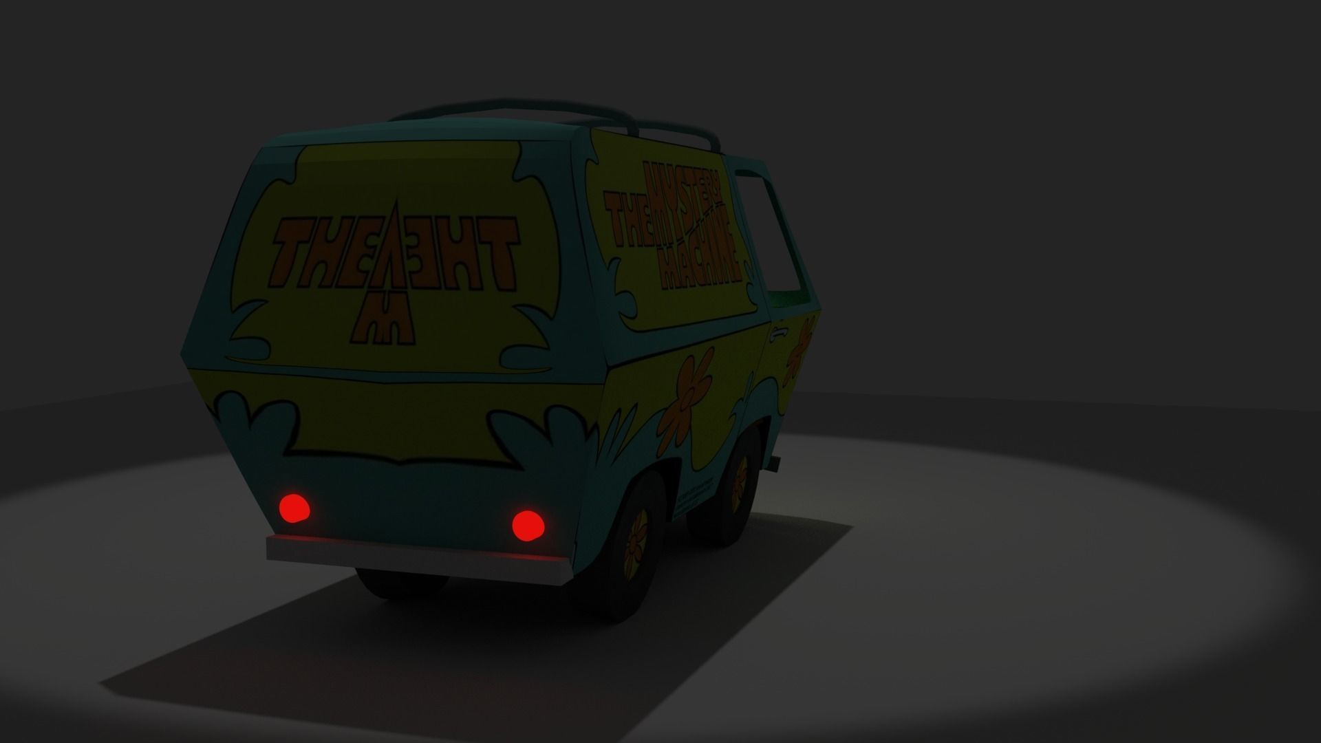 Mystery Machine 3D model | CGTrader