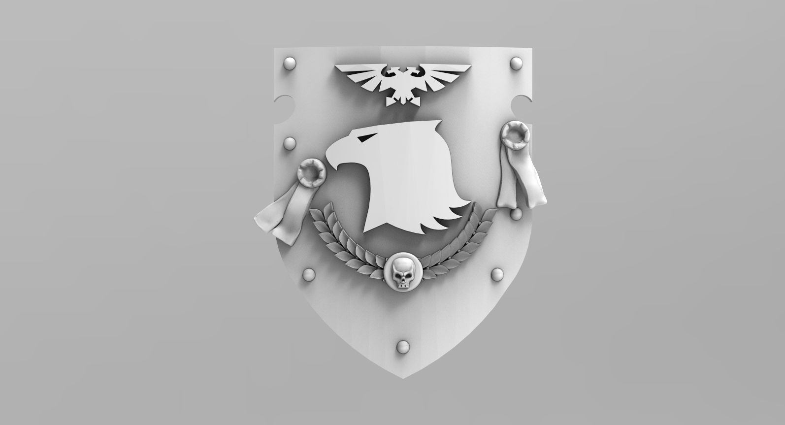 Raptor Power Shields 40k Version 1 3D model 3D printable | CGTrader