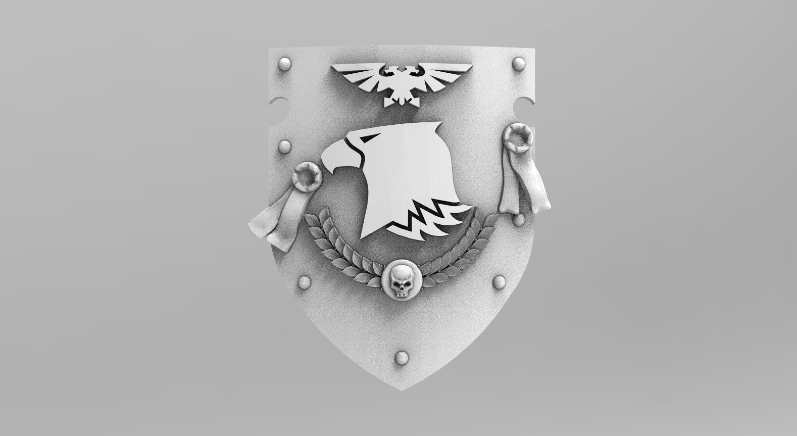 Raptor Power Shields 40k Version 3 3D model 3D printable | CGTrader