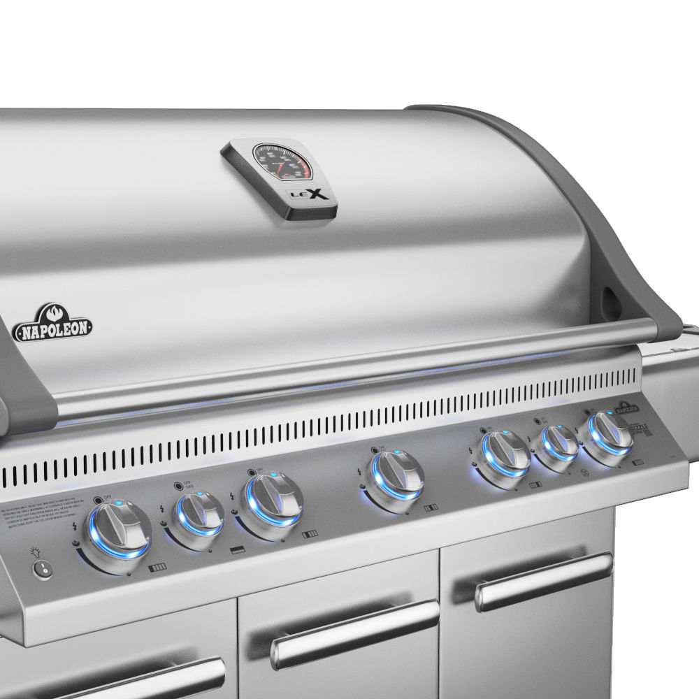 Napoleon LEX 730 RSBI gas grill BBQ 3D model | CGTrader