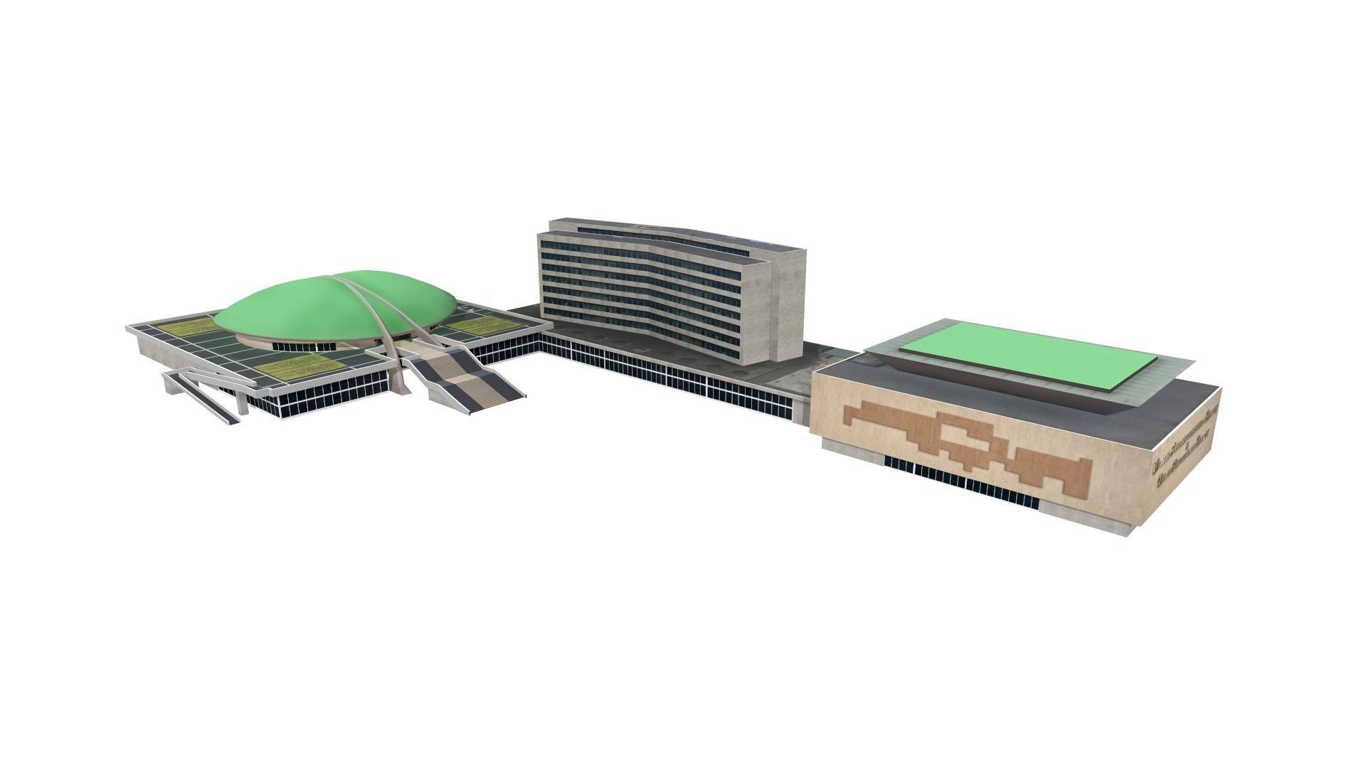 3D model MPR DPR indonesian Building VR / AR / low-poly | CGTrader