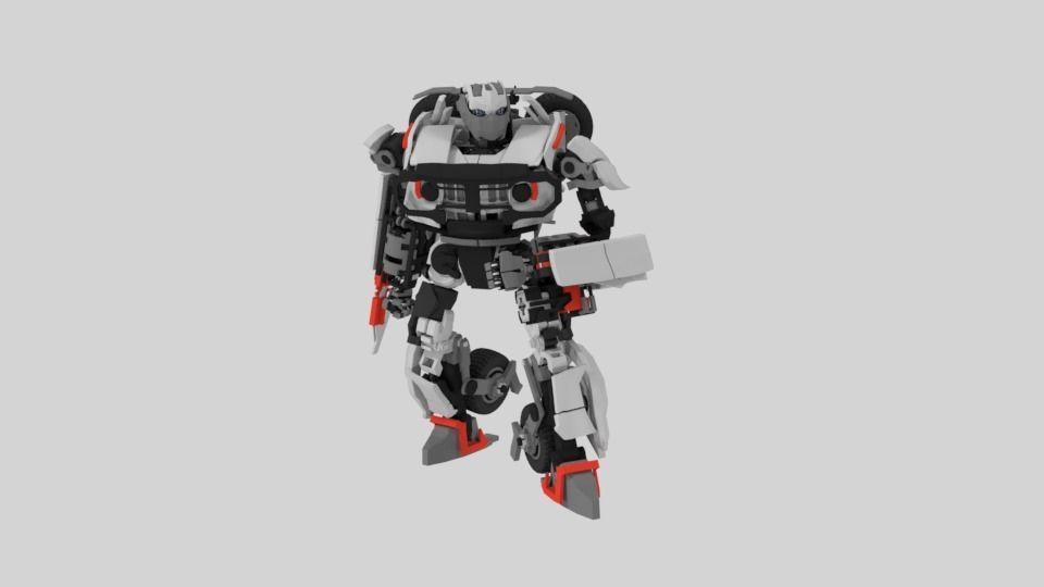 3D model Fighter Robot Transformers 1 VR / AR / low-poly | CGTrader