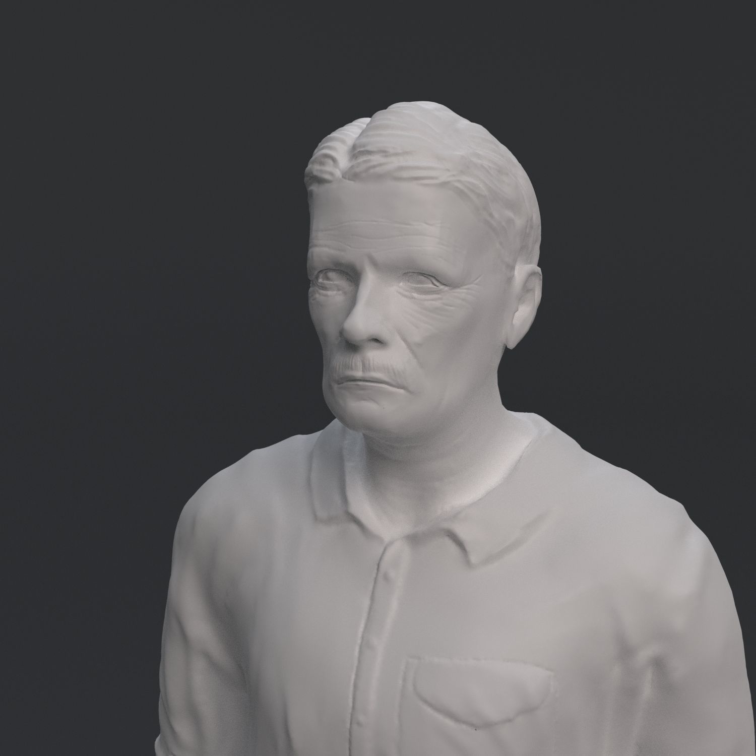 Walter White 3D model 3D printable | CGTrader